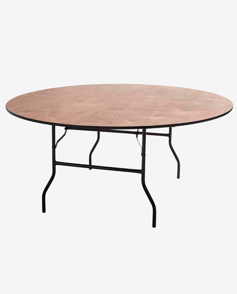 Location Tables Rondes Pliantes – Plusieurs Diamètres, Hauteur 74,5 cm ...